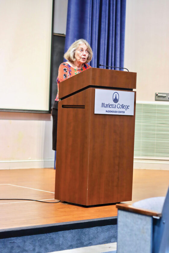 Marietta College hosts lecture on Start Westward Memorial creator ...